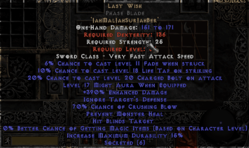 Best Runewords in Diablo 2 Resurrected