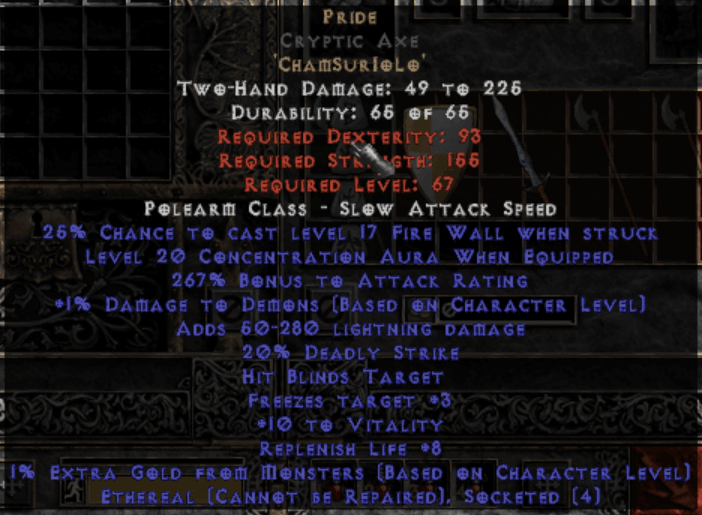 Best Runewords in Diablo 2 Resurrected