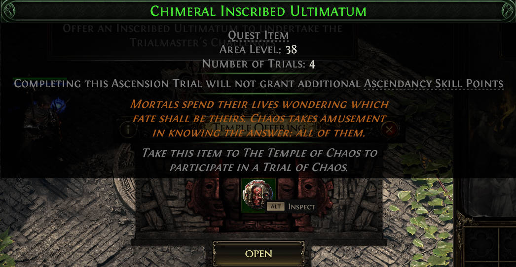 PoE 2 Trial of Chaos Guide [0.2.0]