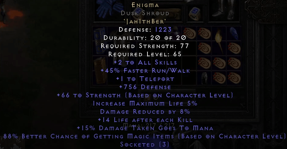 Javazon - Lightning Fury Amazon Build Guide - D2R 2.8