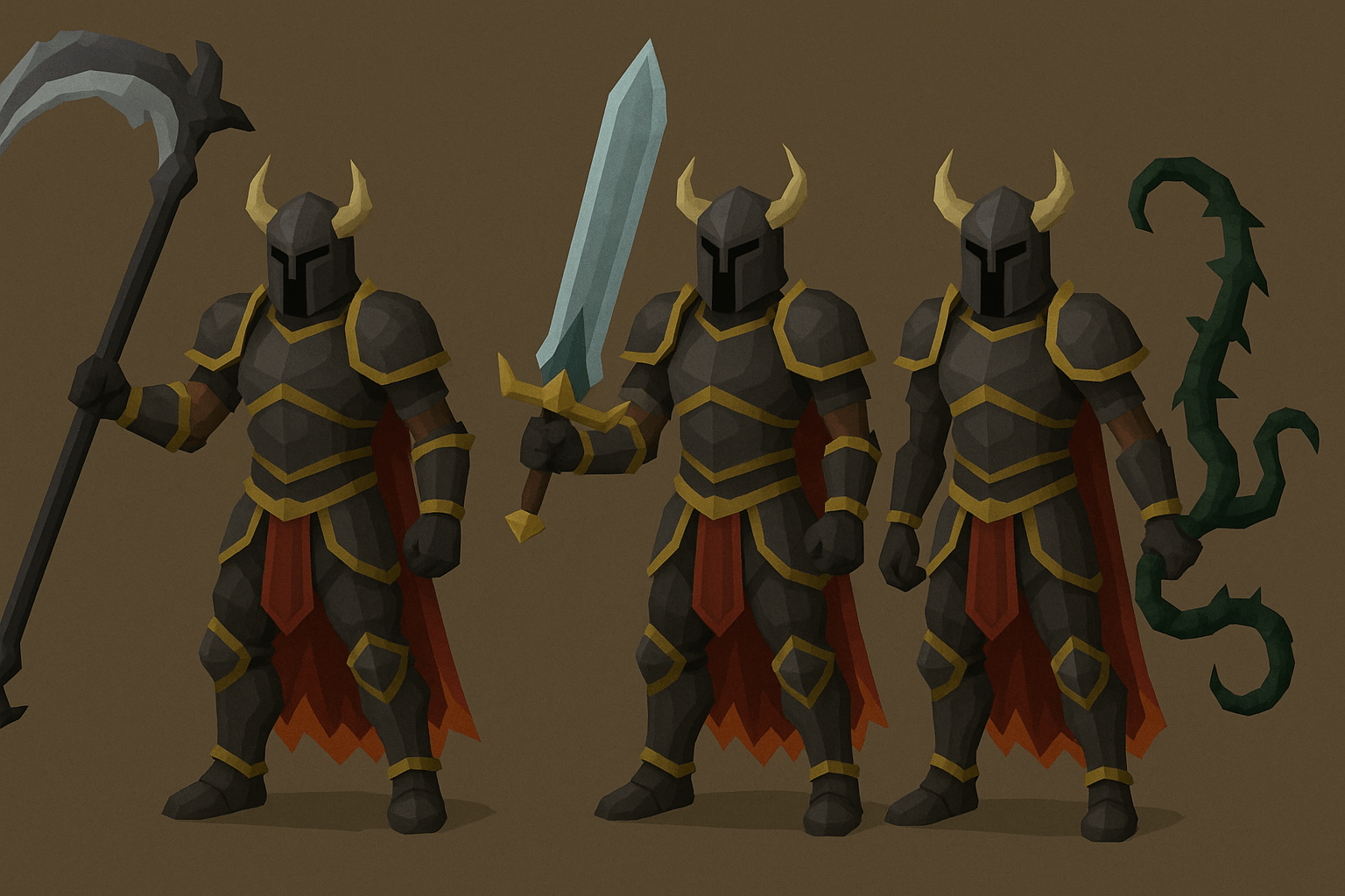 OSRS Melee Weapons Guide