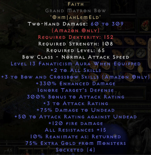 Best Runewords in D2R 2.8