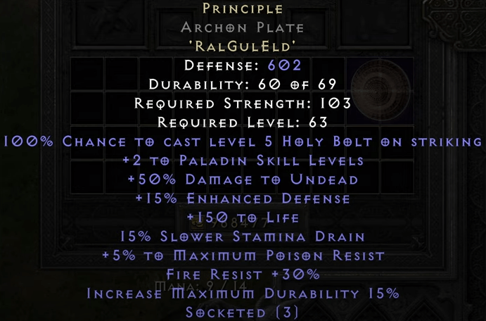 Fist of Heavens FOH Paladin Build Guide D2R 2.8