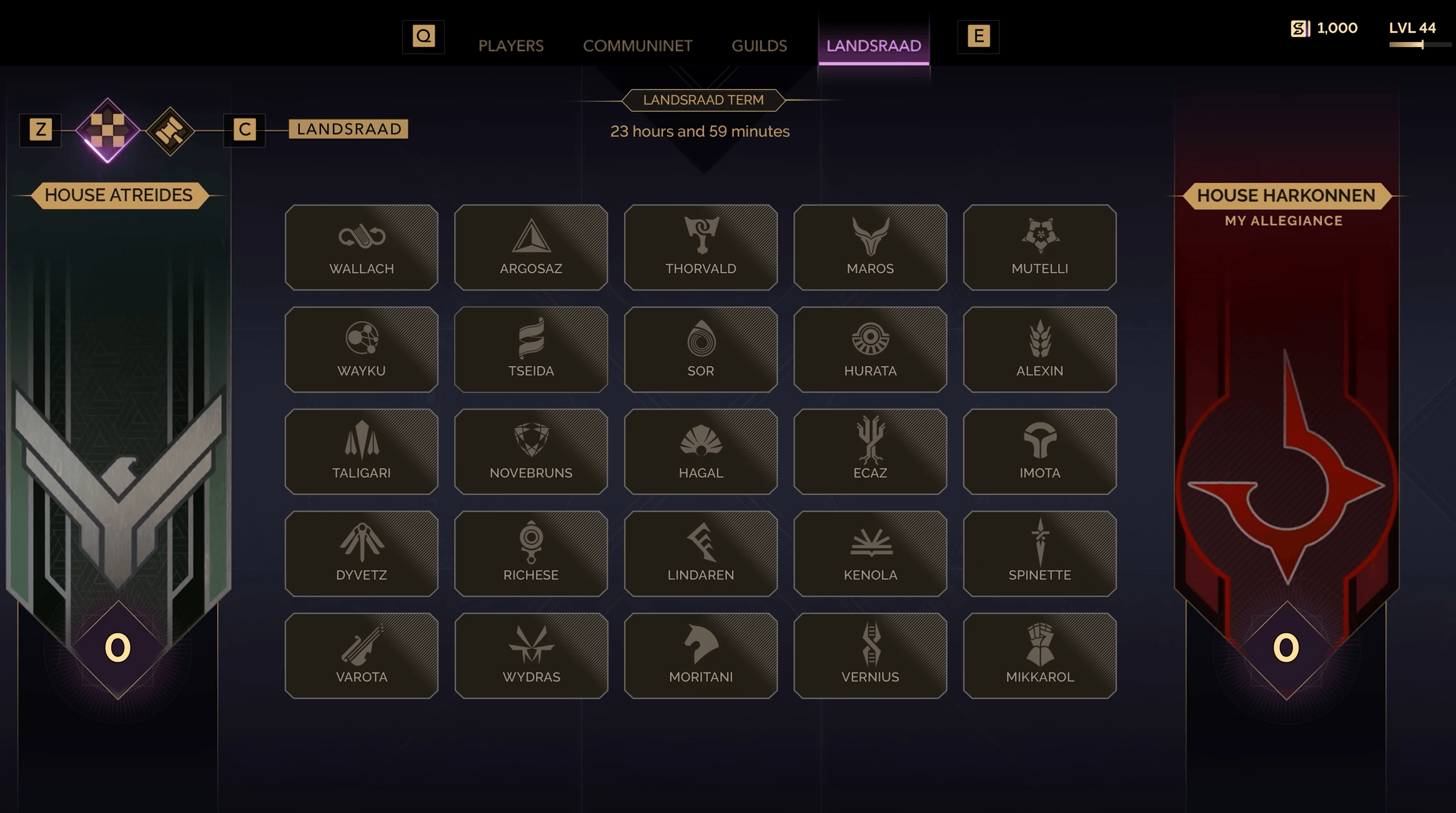 Landsraad System in Dune Awakening: Power, Politics & Strategy