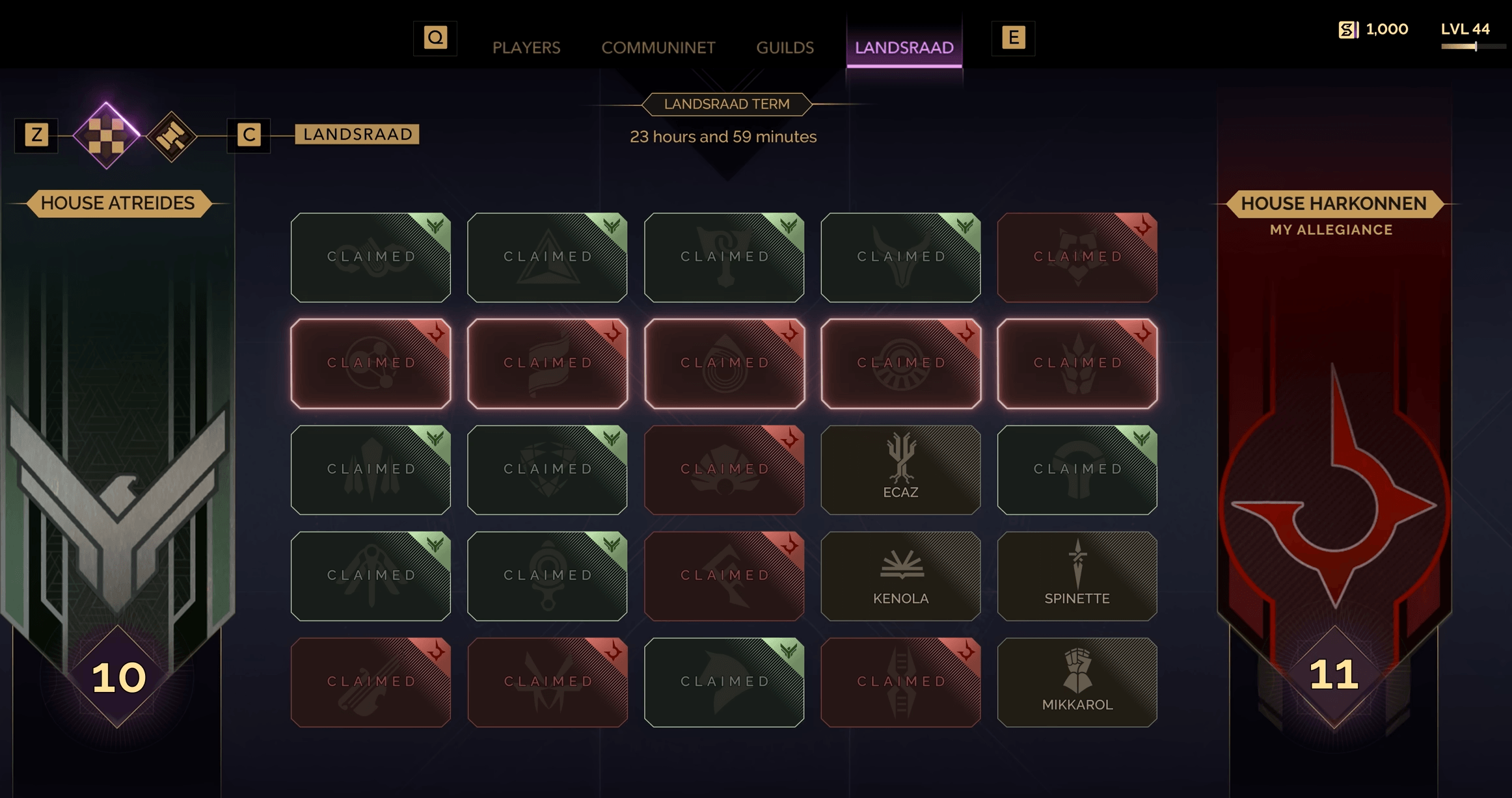 Landsraad System in Dune Awakening: Power, Politics & Strategy