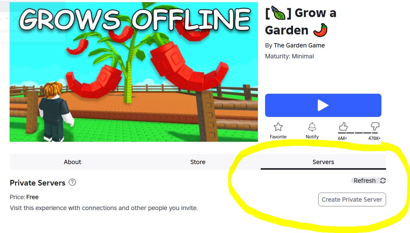 How To Make A Private Server On Grow A Garden