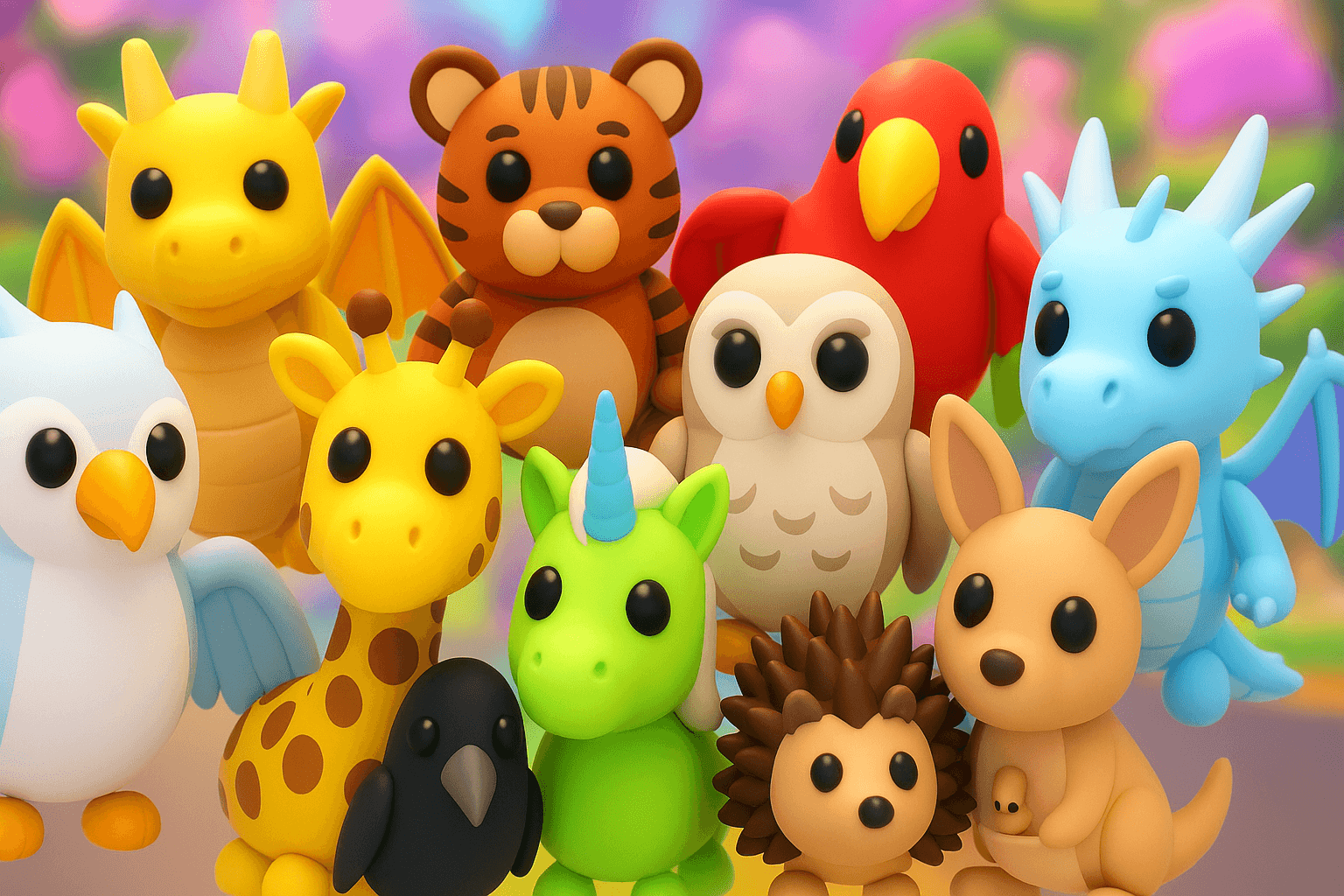 Top 10 Rarest Pets In Adopt Me