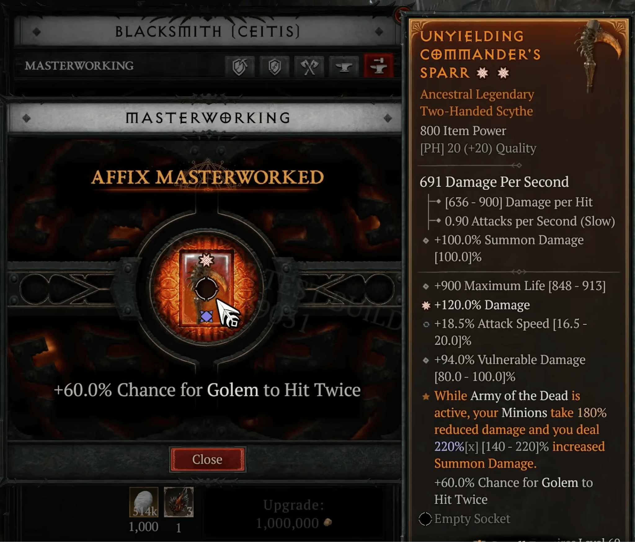 Diablo 4 Season 11 Guide: Masterworking, Tempering & Sanctification ...