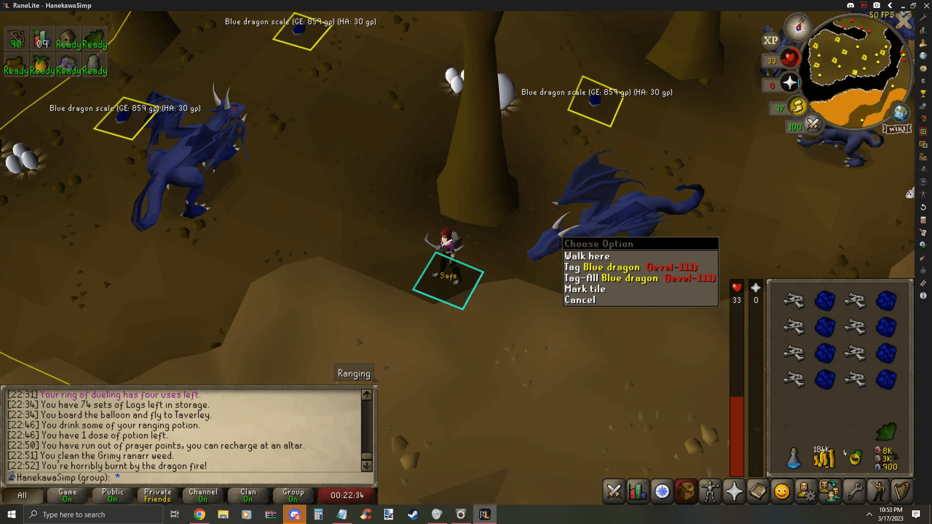 OSRS Deadman Annihilation First Hour Guide – Nearly 3,000 Points Fast