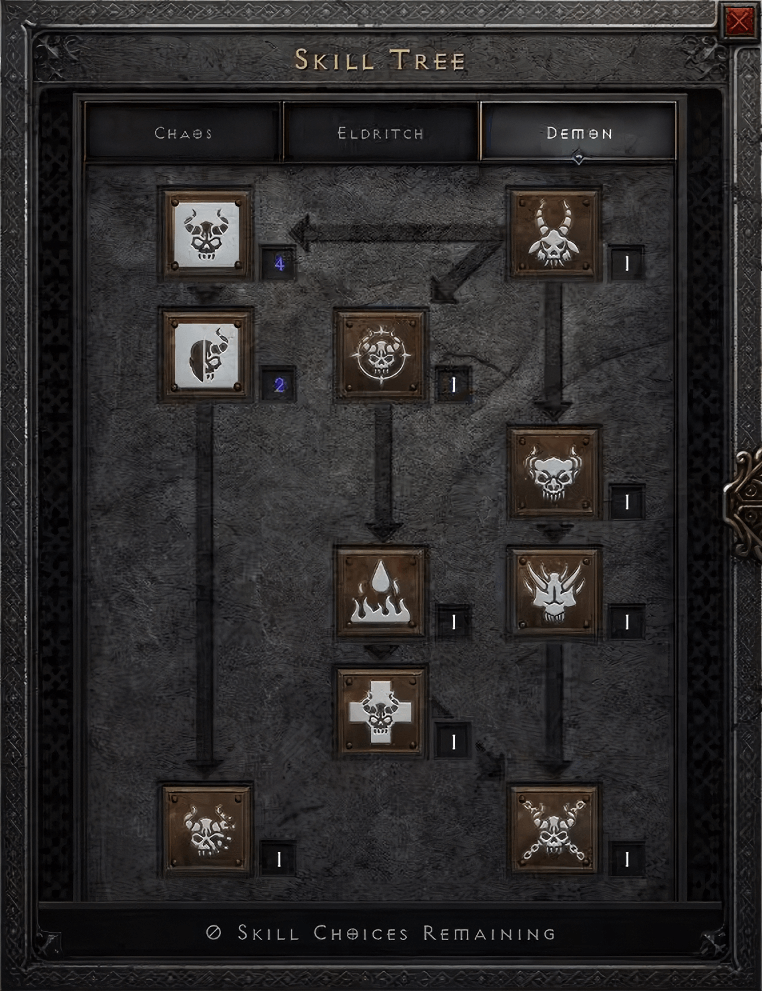D2R Warlock Skill Trees | Chaos, Demon & Eldritch Guide