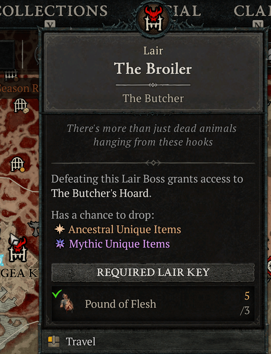 Diablo 4 Season 12: Butcher Transformation & Fresh Meat Farm